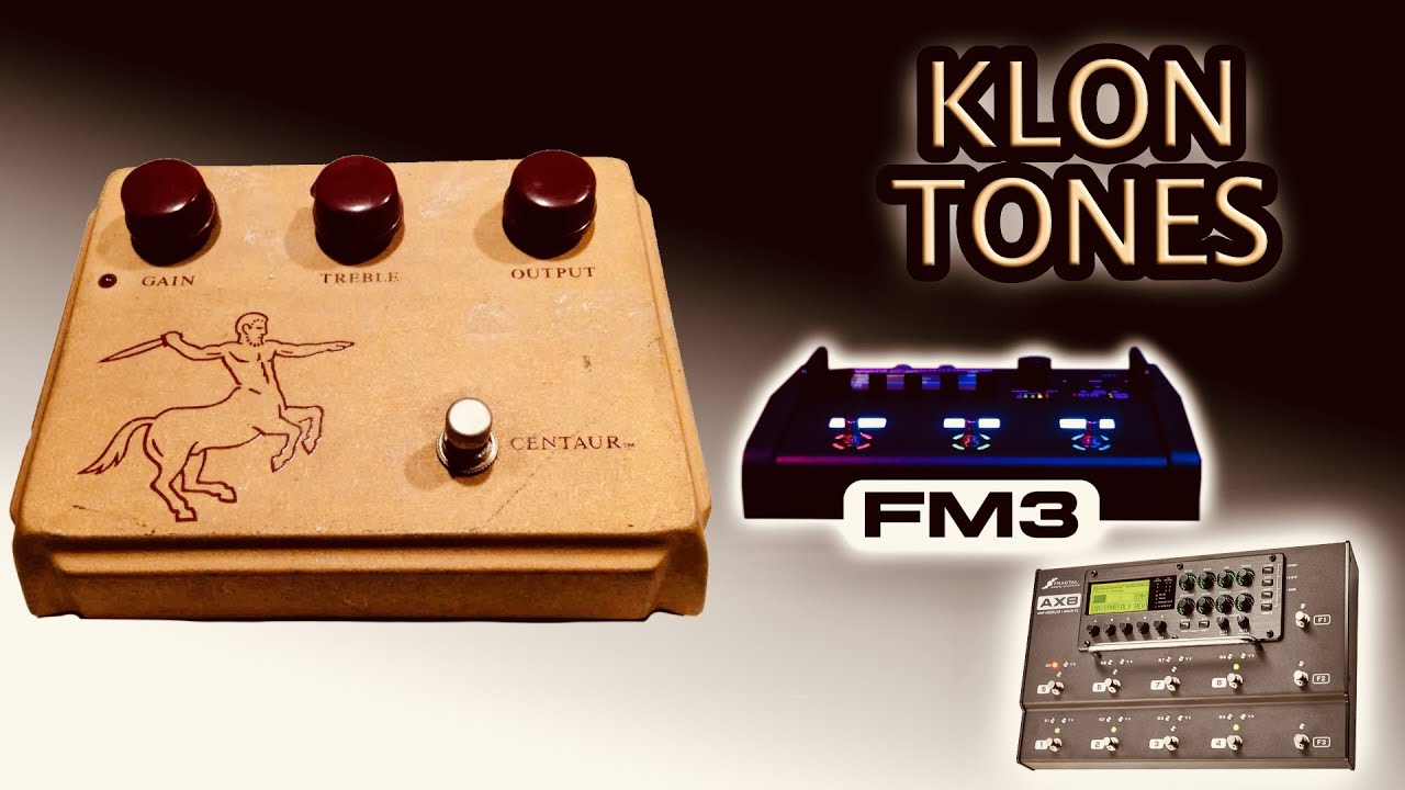 Clonando el KLON CENTAUR en tu Fractal FM3 - YouTube