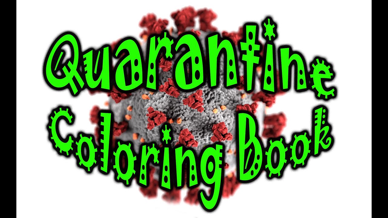 Quarantine Coloring Book Overview - New Release - YouTube