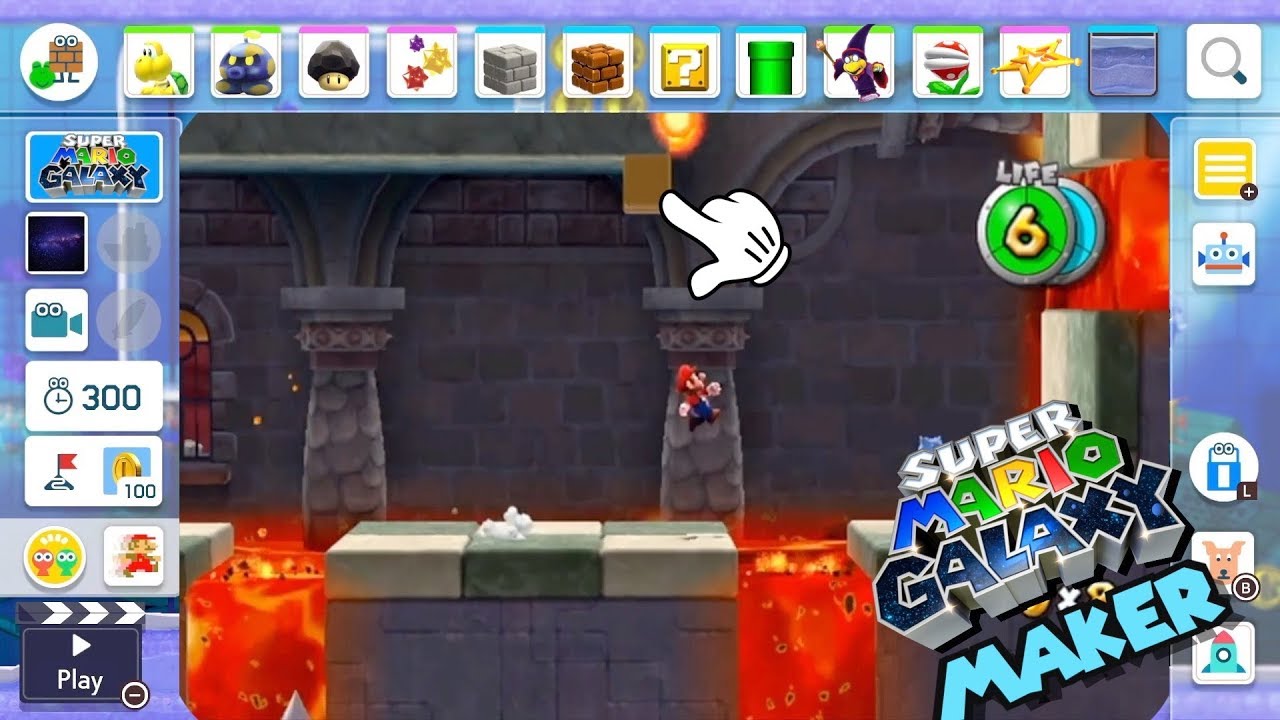 Mario Maker 2- What A Mario Galaxy Style Will Look Like!! (Concept ...