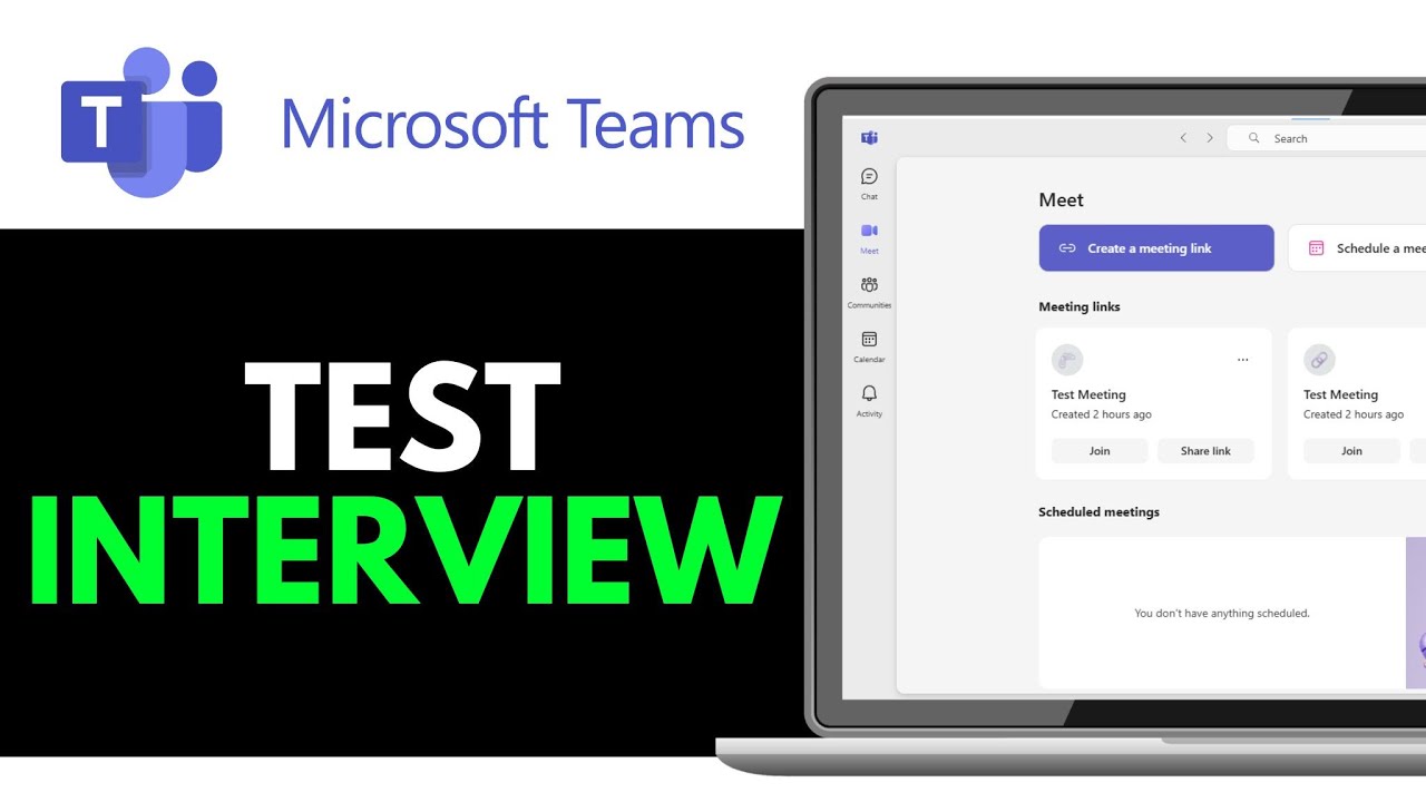 How to Test Microsoft Teams Before an Interview 2025 (SIMPLE GUIDE ...