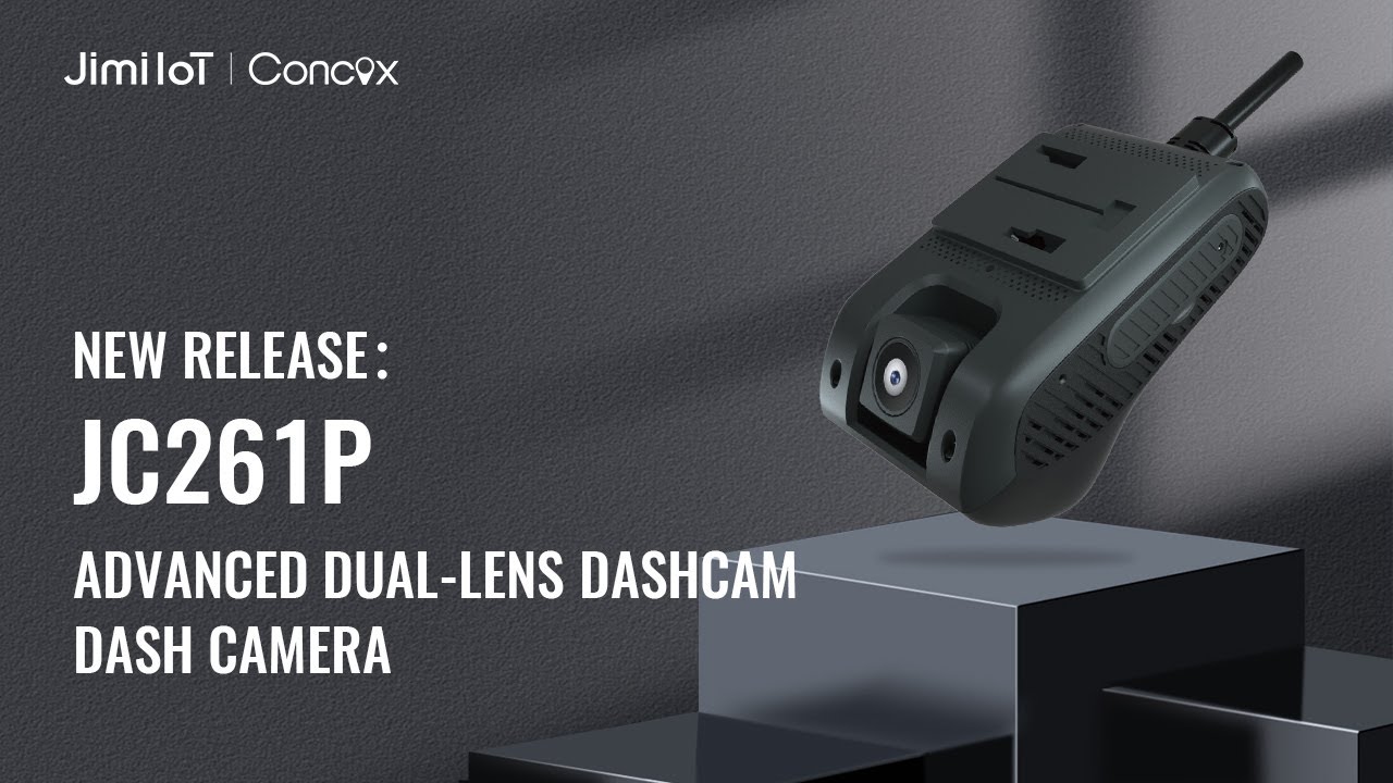 JC261P ADAS-Capable Integrated 2CH Dashcam for More Fleet Insight and ...