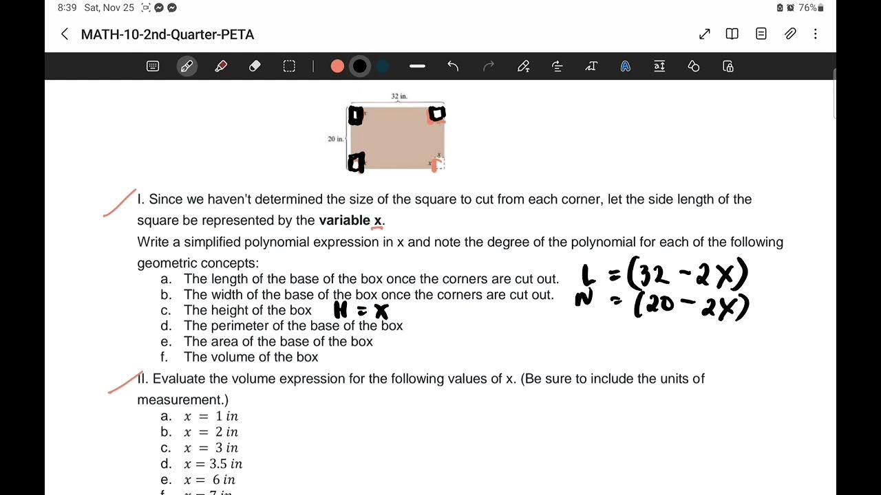 MATH Performance Task: Explained - YouTube