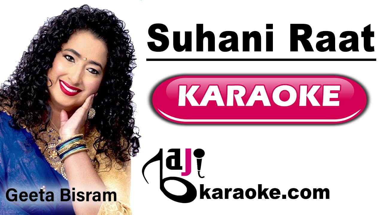Suhani Raat Dhal Chuki - Karaoke With Scrolling Lyrics - Coverd by ...