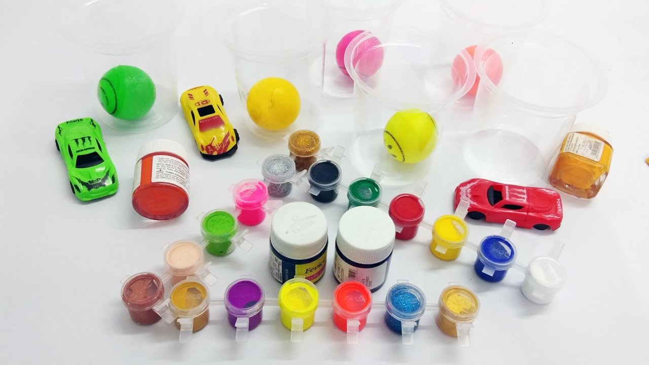 Learning Colors With Smile Balls Matching Game With Water Colors | Fun ...