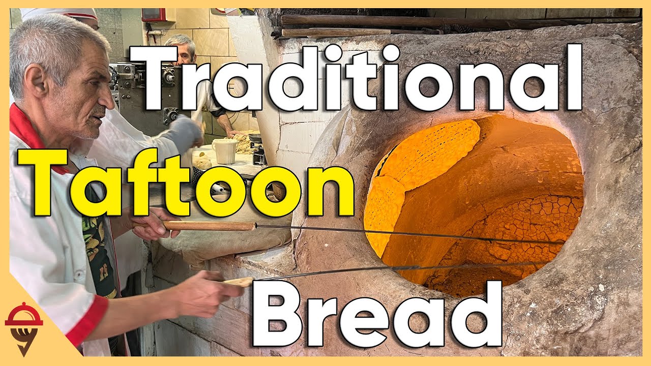 Traditional Taftoon Bread Bakery | Free bread | Half a Century Crafting ...