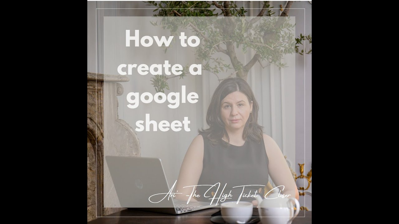 How to create a gsheet? - YouTube