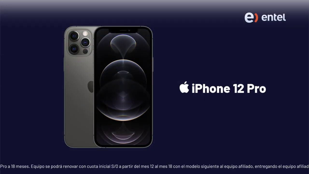 ¡El Iphone 12 ya llegó a Entel! - YouTube