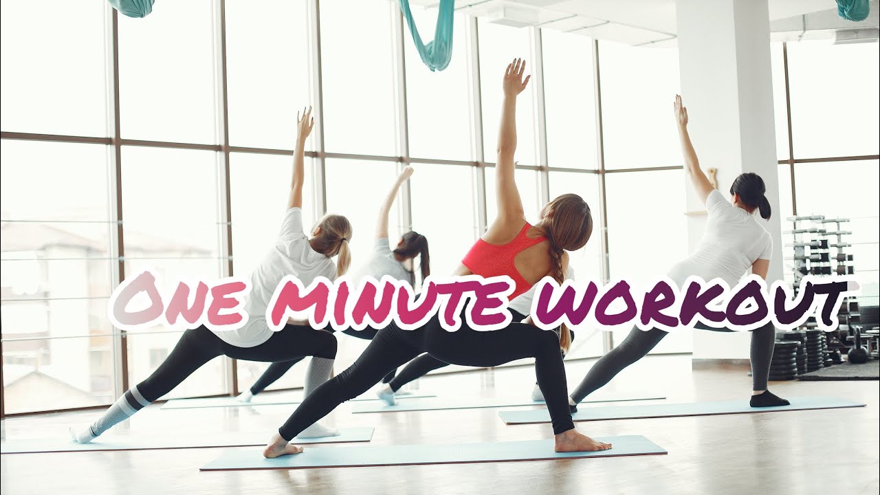 One minute workout - YouTube