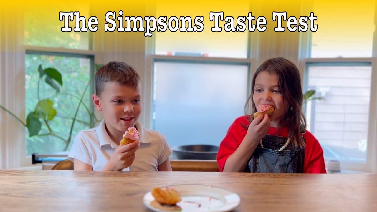 The Simpsons Taste Test - Chew on This - YouTube