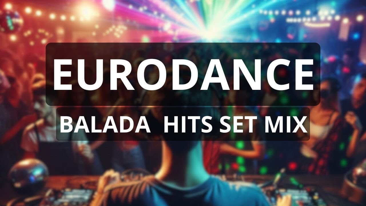 Balada Hit's Set Mix Euro Dance - Martine, Black White, Co-Ro, Ice Mc ...