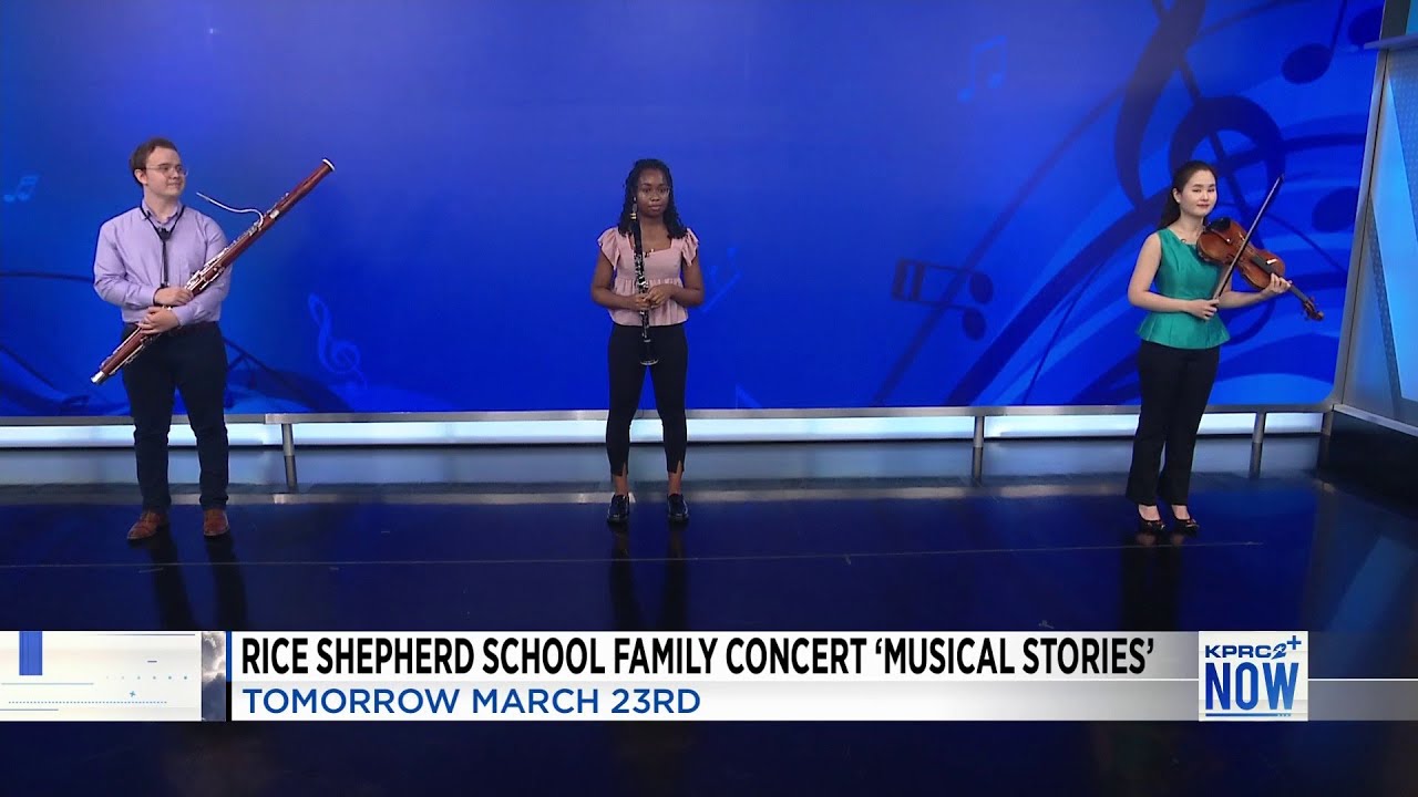Rice Shepherd School of Music's orchestra previews their 'Musical ...