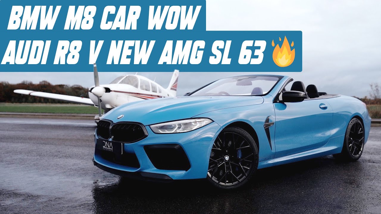 CARWOW BMW M8 COMPETITION V AUDI R8 V10 V MERCEDES-BENZ AMG SL63 - YouTube