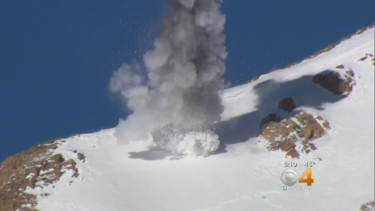 Helicopters Toss Turkey-Sized Explosives To Combat Avalanches - YouTube