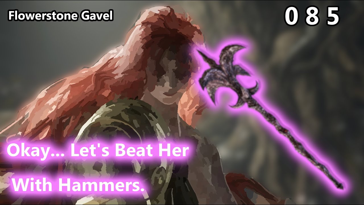 Malenia Arsenal: Flowerstone Gavel - Elden Ring - YouTube