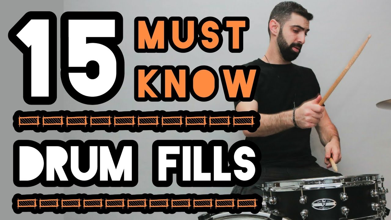 15 Must Know Drum Fill (16th note) | Drum Lesson - Ariel Kasif - YouTube