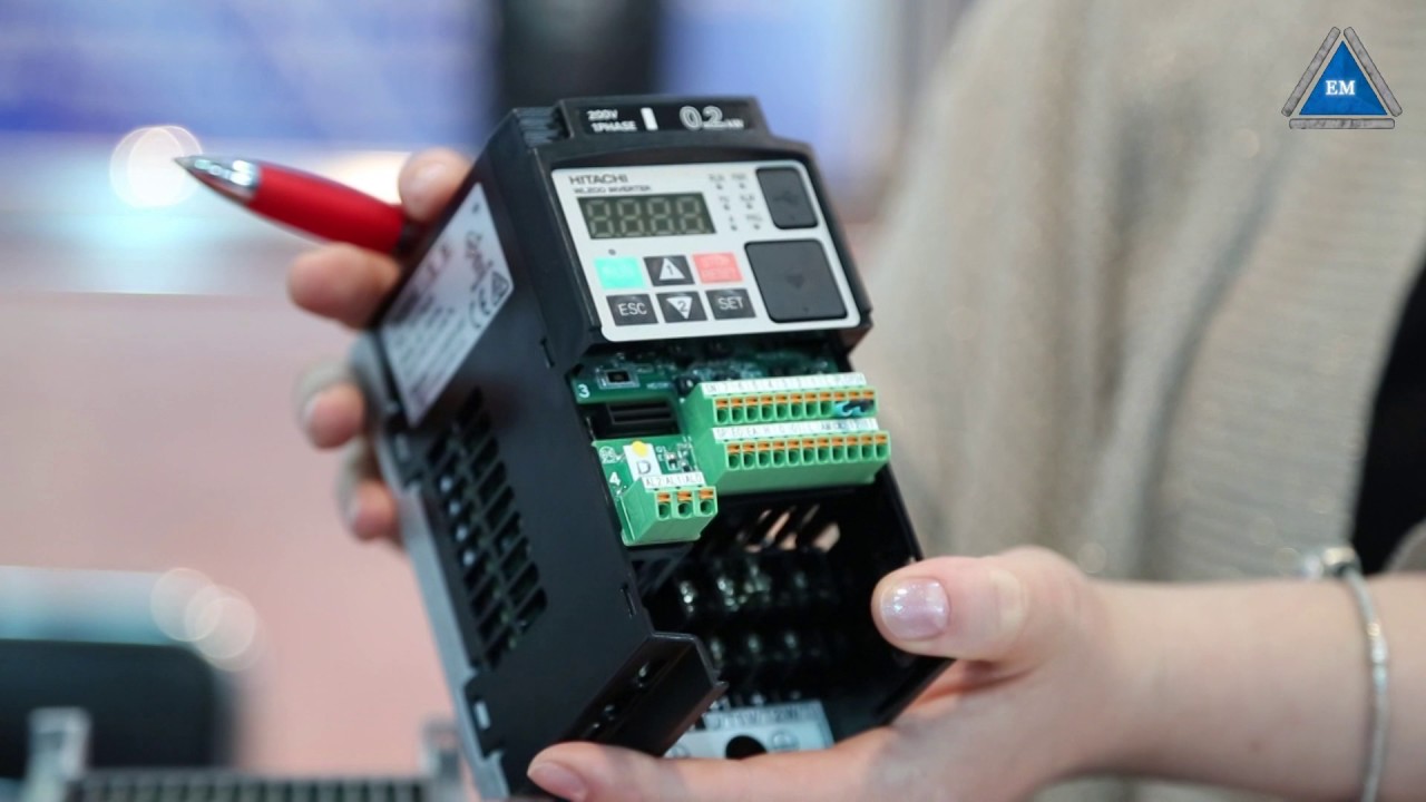 Преобразователь частоты Hitachi WL200 004SFE - YouTube