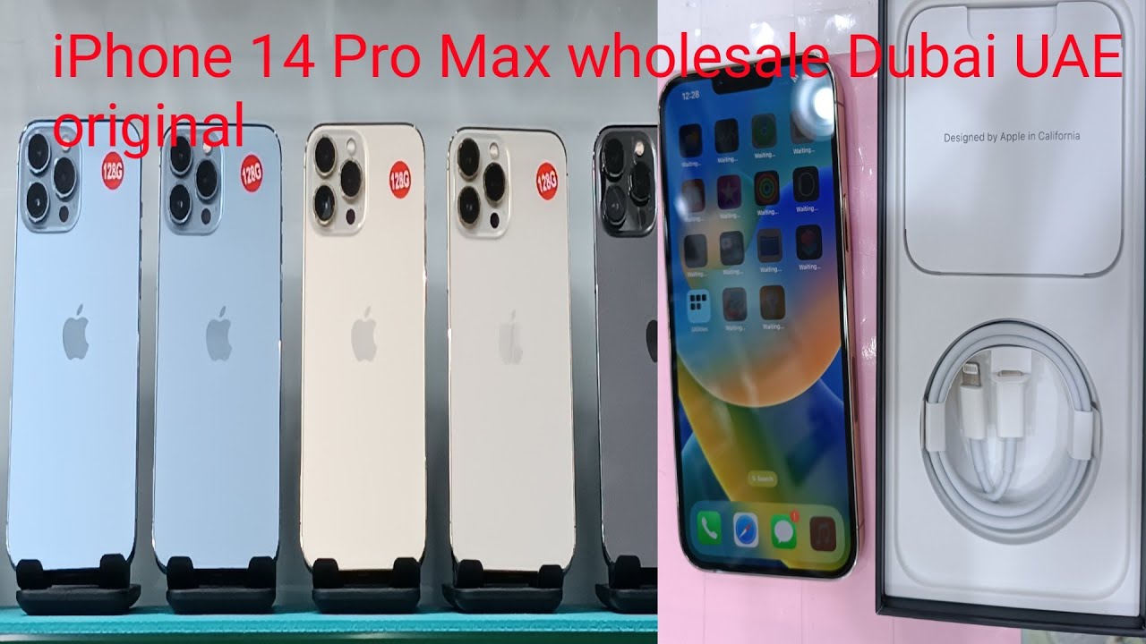 iPhone 14 Pro Max new original wholesale price Dubai UAE 4850dhs - YouTube