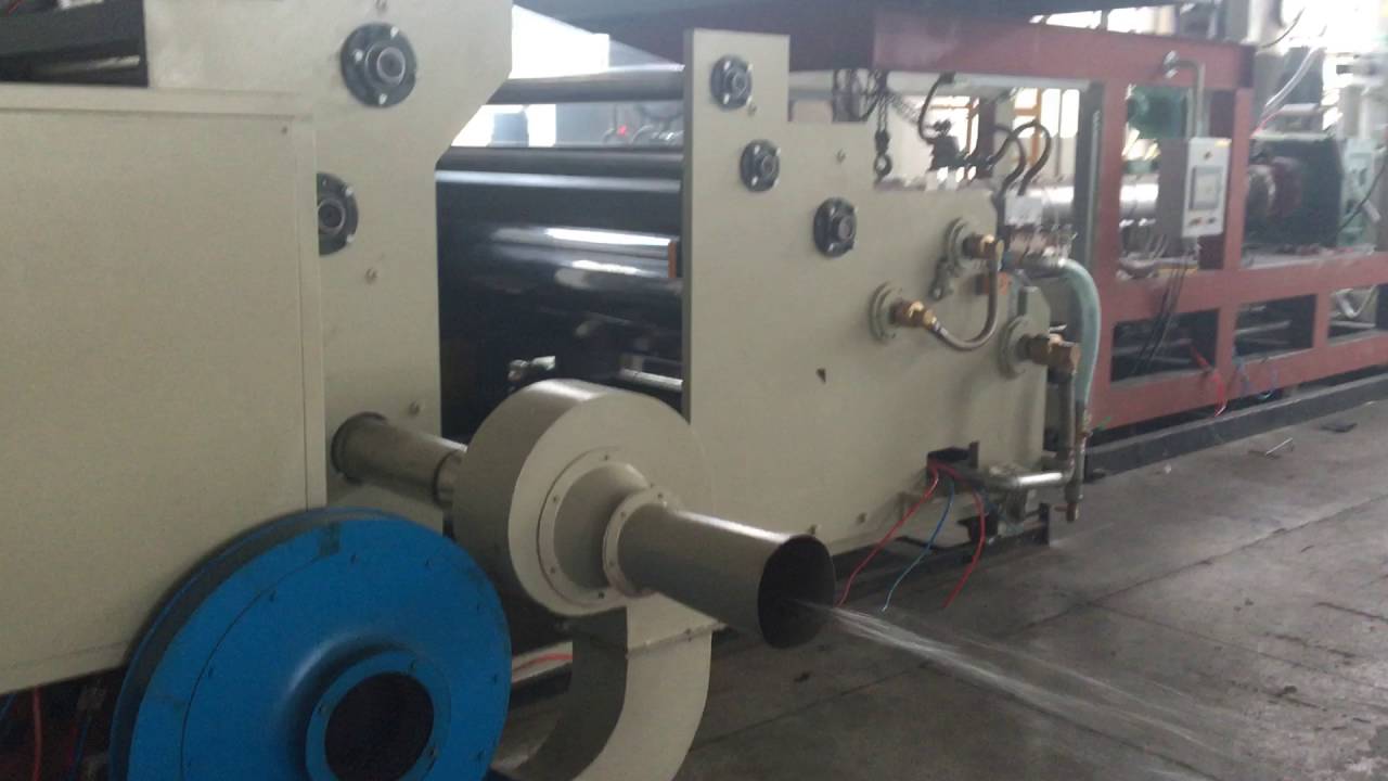 Casting Film Cling Wrap Production Line - YouTube