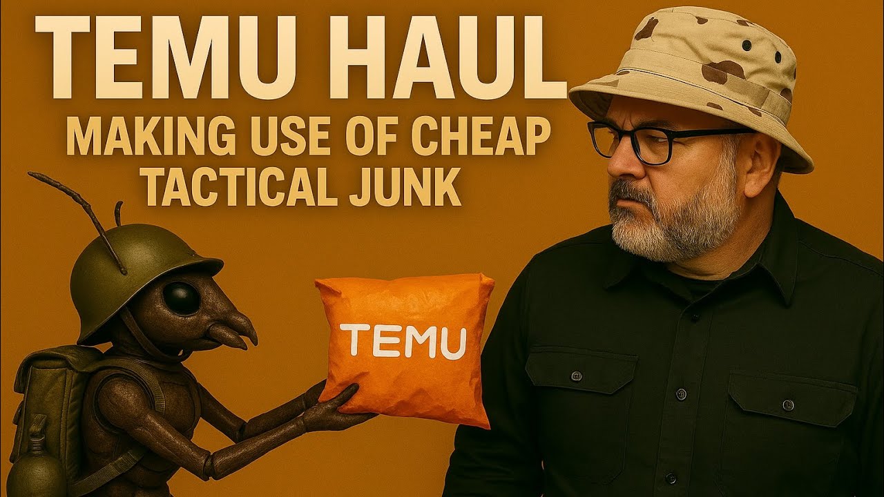 My First Tactical TEMU Haul - YouTube
