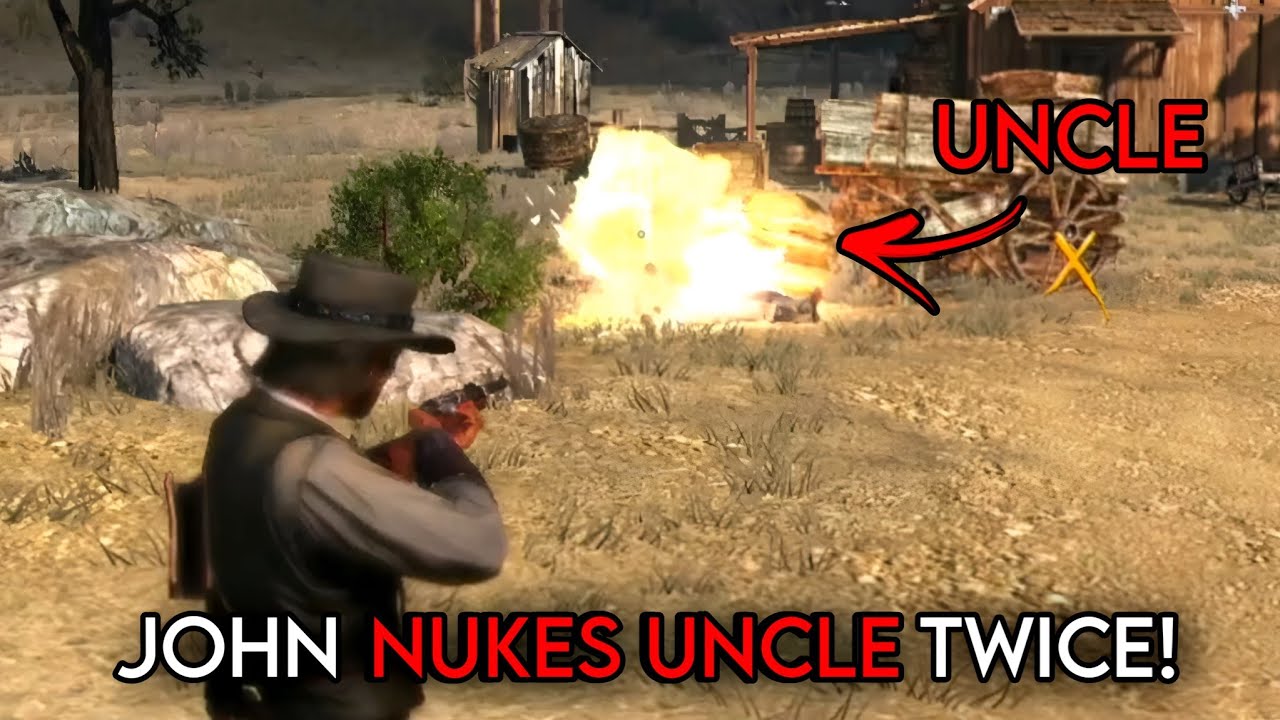 John Nukes Uncle in his sleep | Rdr1 - YouTube