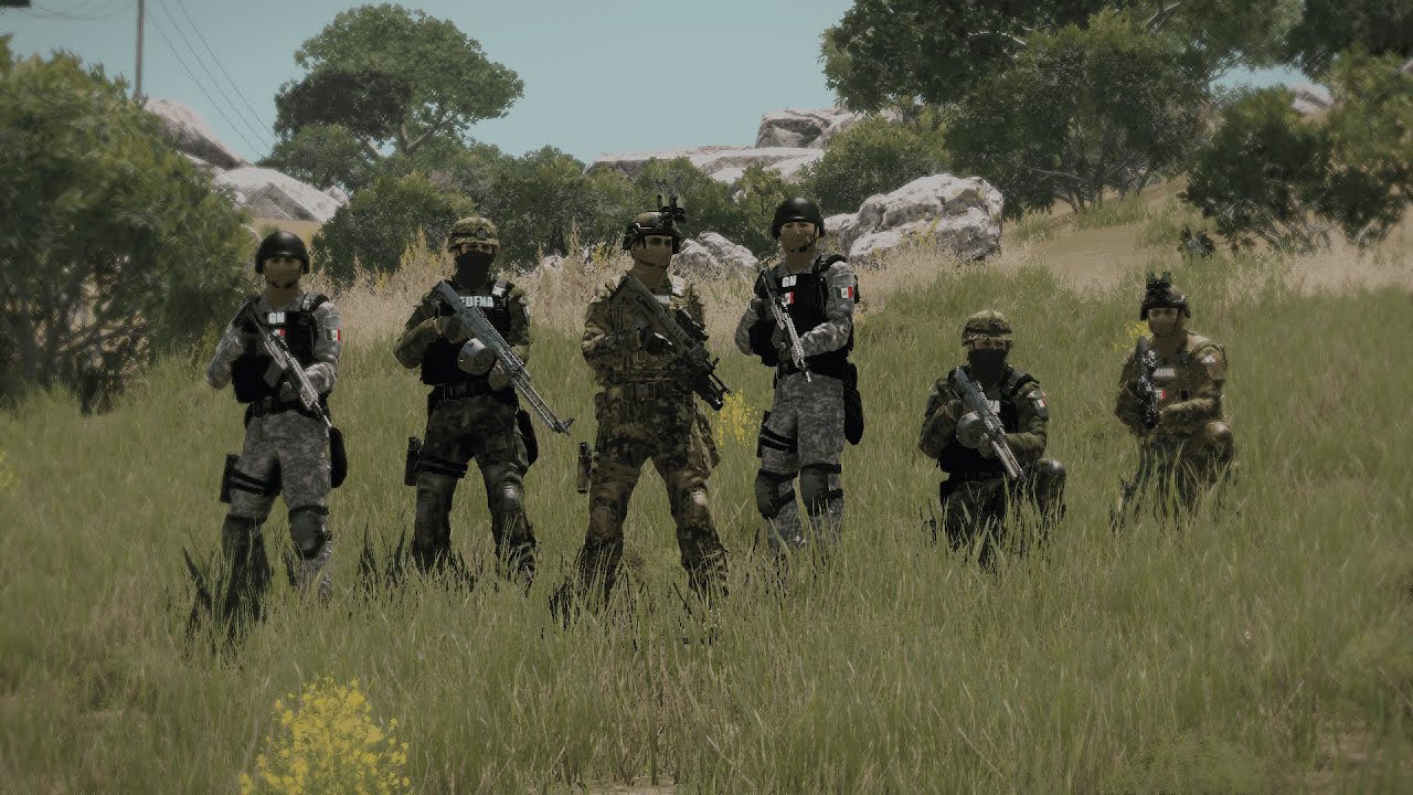 ARMA 3 MEXICO : Probando primeros Mods de Mexico en Arma - YouTube