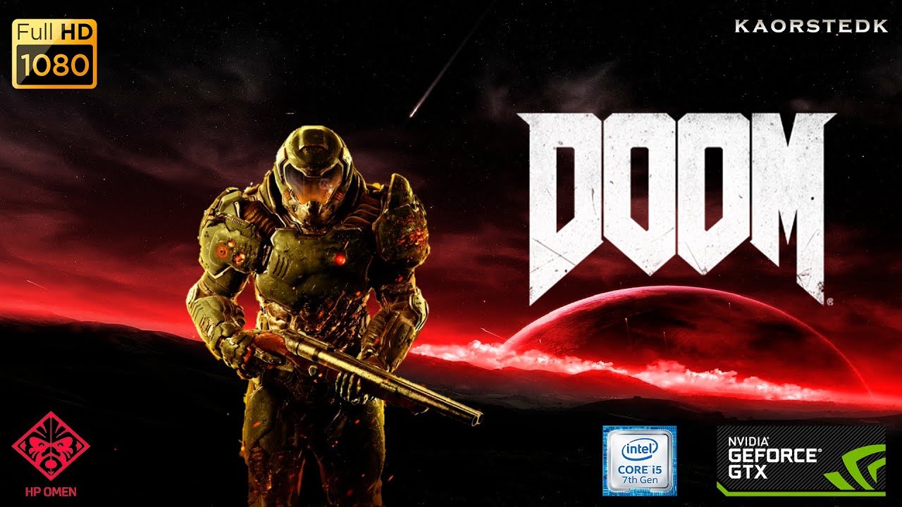 DOOM 2016: GTX 1050 4GB - Max Settings (1080p 60 FPS) - YouTube