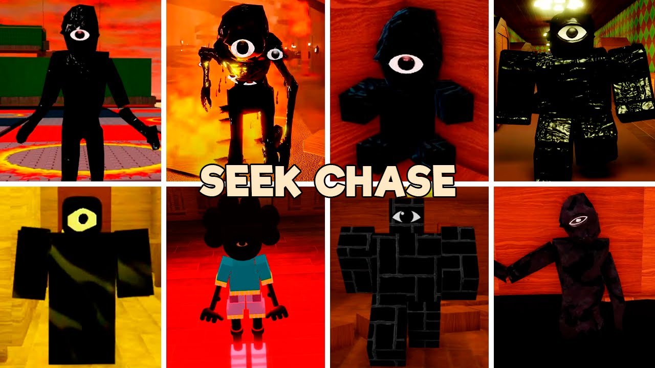 DOORS Seek Chase VS 44 Different Seek Chases - YouTube