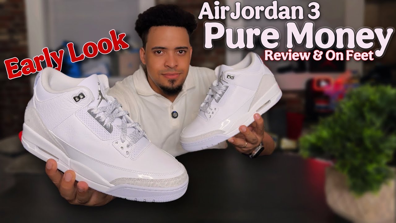🔥 Jordan 3 Pure Money (2025) Review & On Feet 🔥 - YouTube