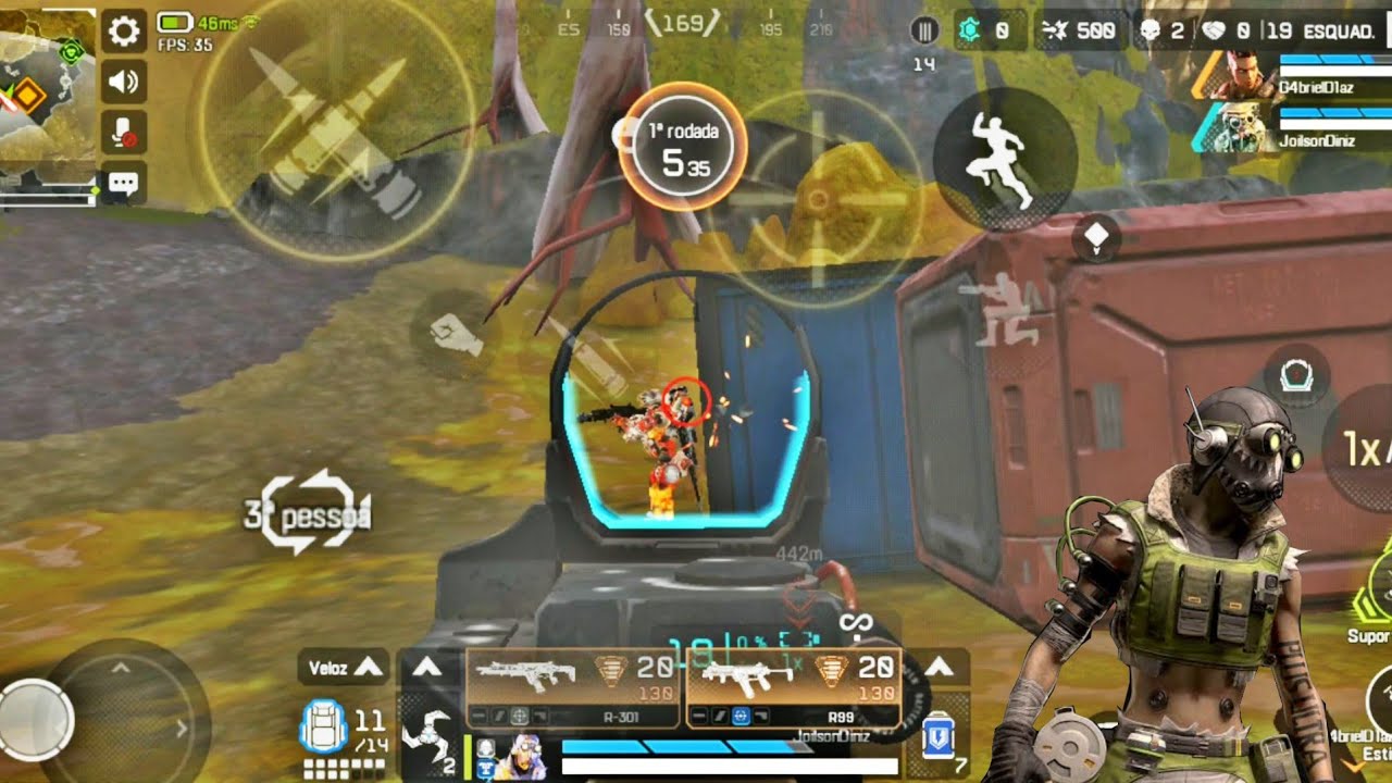 highlights apex legends (5 fingers) - YouTube