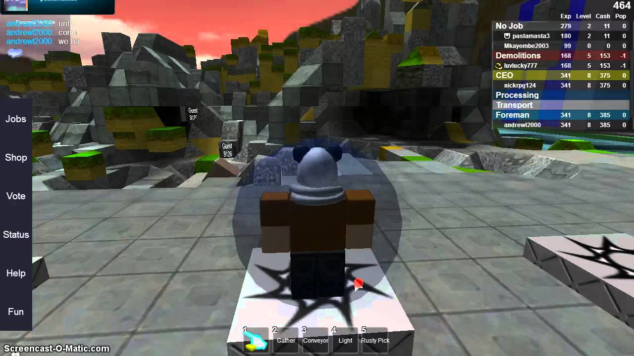 Roblox Realistic Mining 5.0 - YouTube