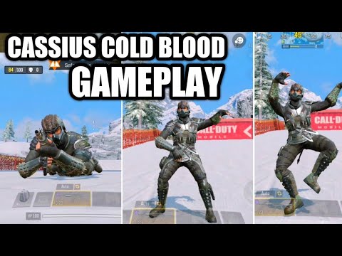 Cassius-Cold Blood Gameplay Codm Season 6 - YouTube