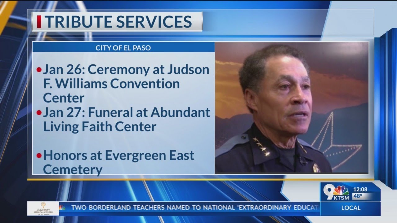 Tribute services to Chief Allen - YouTube