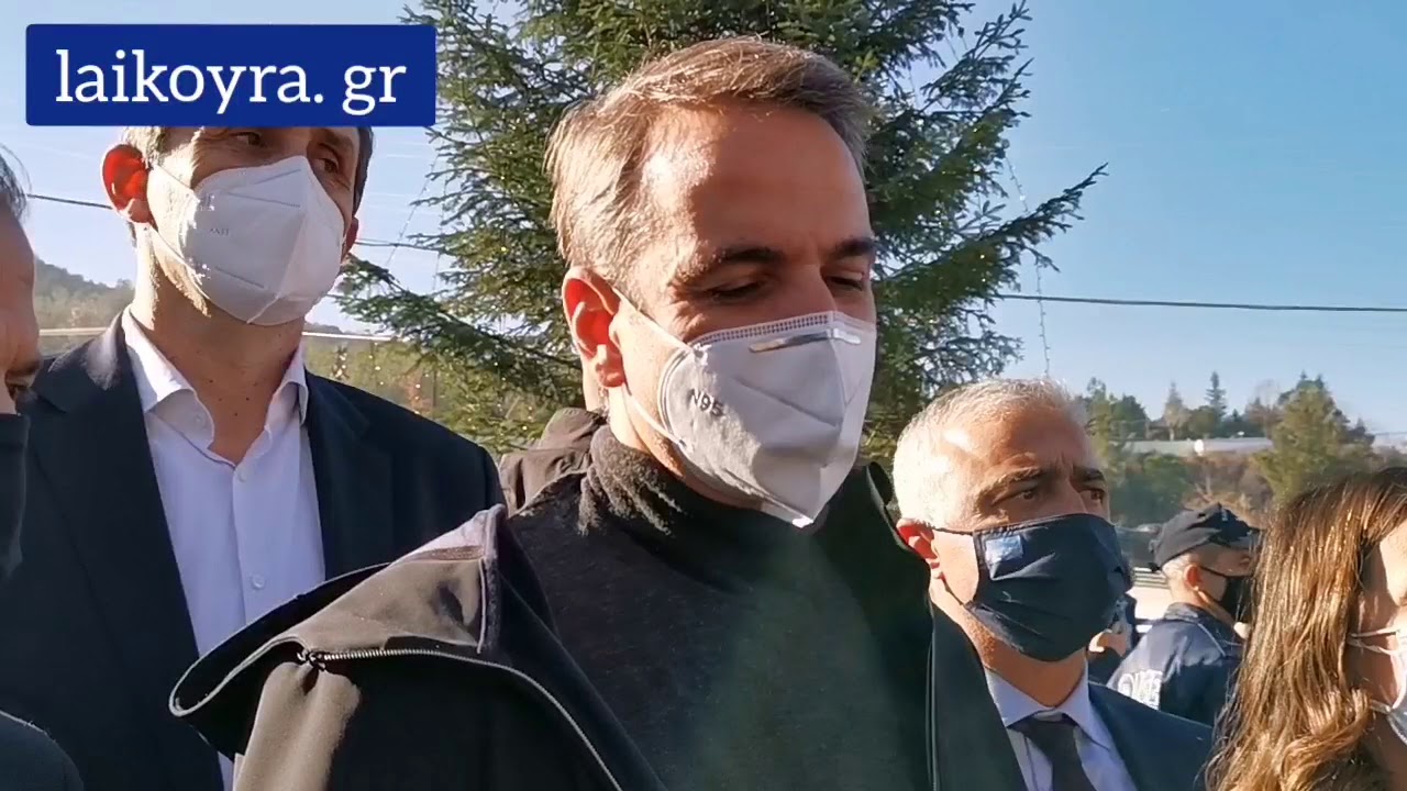 Ο Μητσοτάκης στο Νοσοκομείο της Βέροιας - YouTube