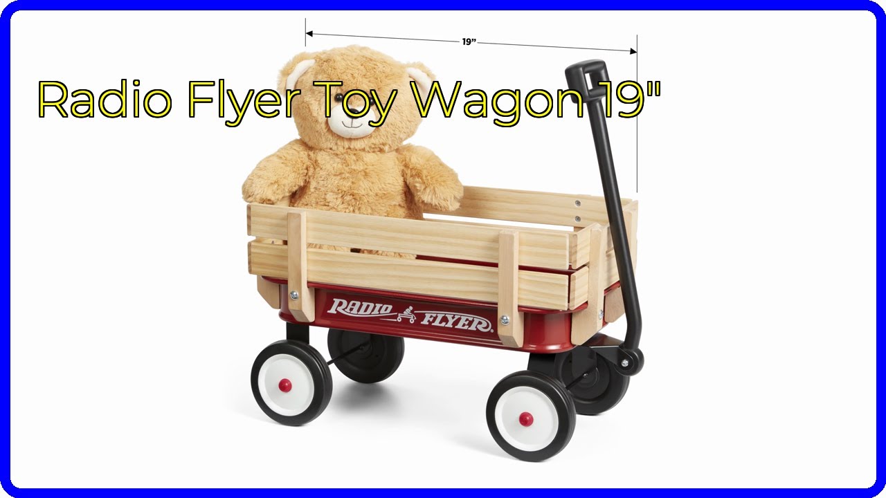 REVIEW (2025): Radio Flyer Toy Wagon 19". ESSENTIAL details. - YouTube