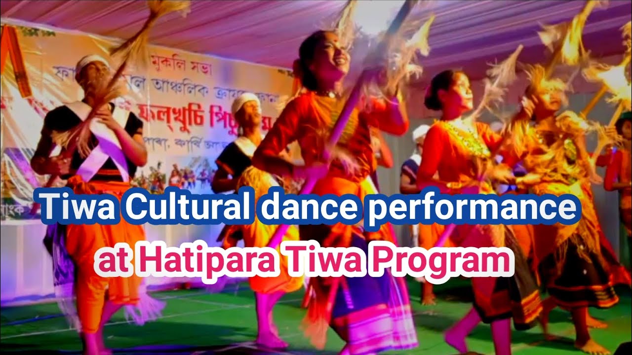 Tiwa Cultural dance performance//Tiwa Program at Hatipara//Tiwa dance ...