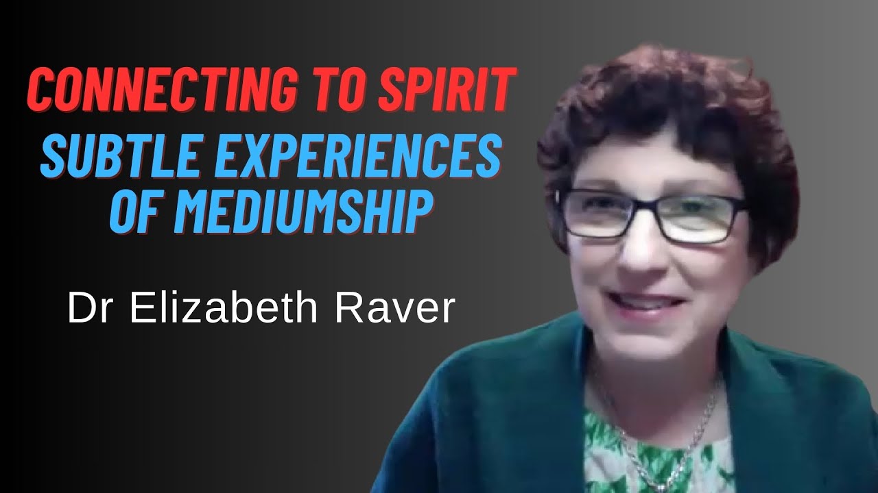 Dr Elizabeth Raver balances scholarship with psychic mediumship - YouTube