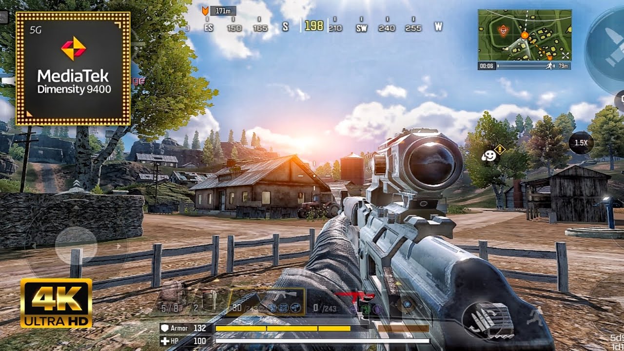 Call Of Duty Mobile Max Graphics🗿MediaTek Dimensity 9400 | Vivo X200 ...
