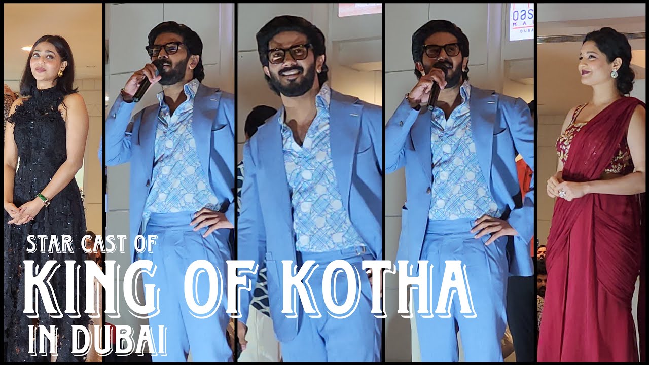 King of kotha | Star cast,Dulquer Salman,Aiswarya Lakshmi,Rithika Singh ...