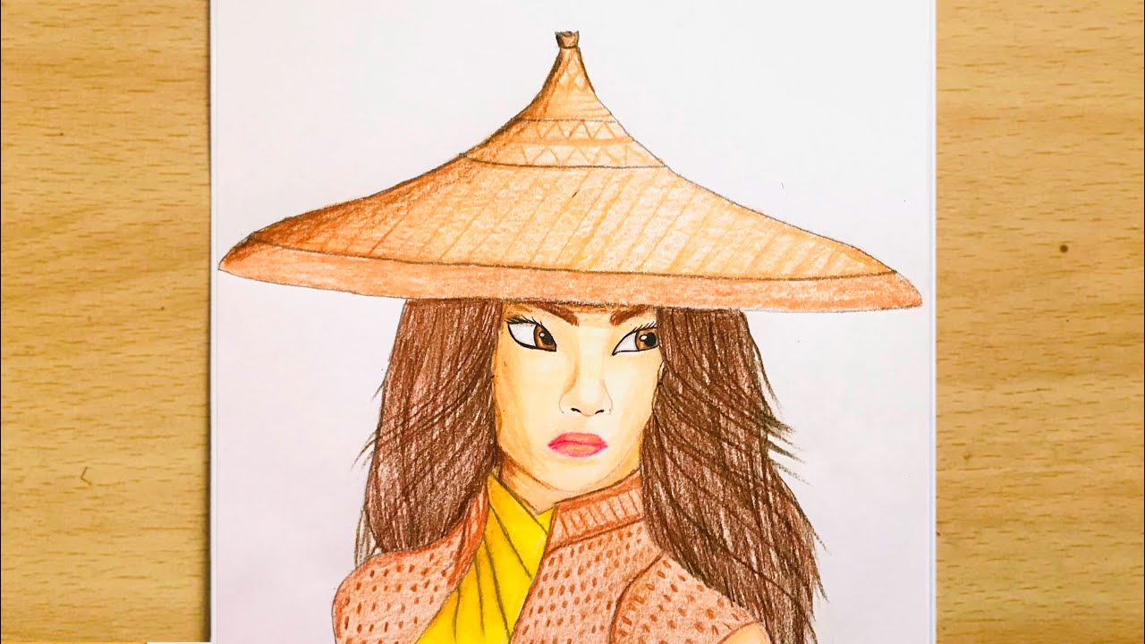 How to Draw Raya | Raya and the Last Dragon - YouTube