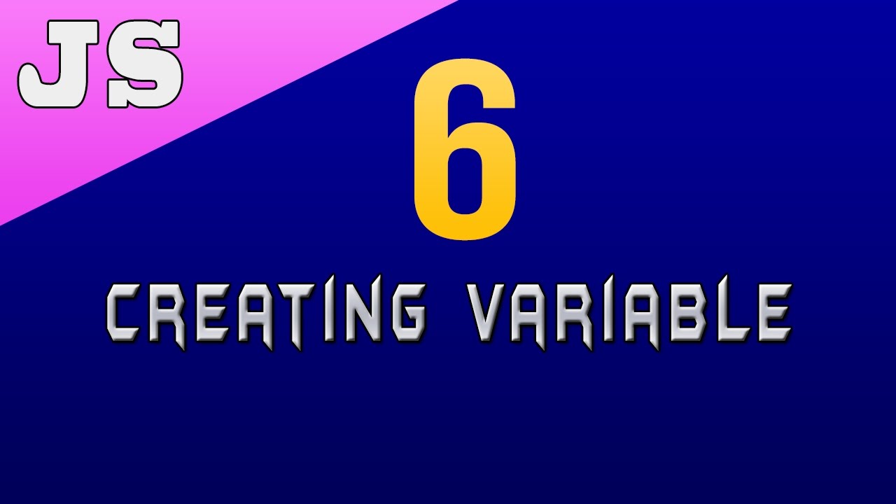 Creating Variable in Javascript - 6 - YouTube