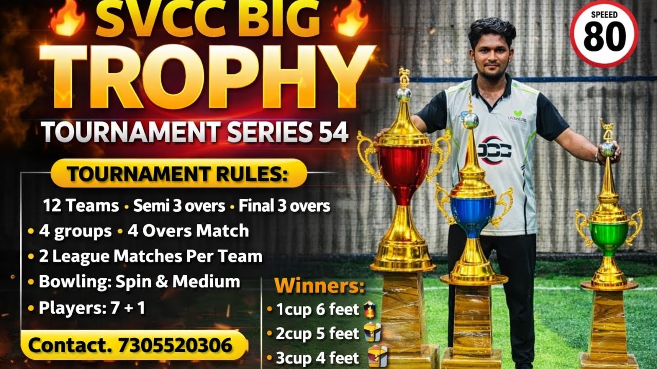 SVCC Big Trophy Tournament Series 54 - YouTube