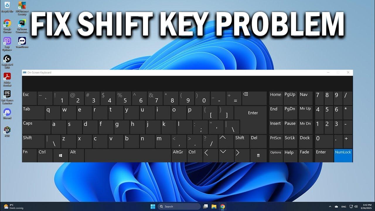 How To Fix Both Shift Keys Not Working Windows 10 or 7 or 8 (2024 ...