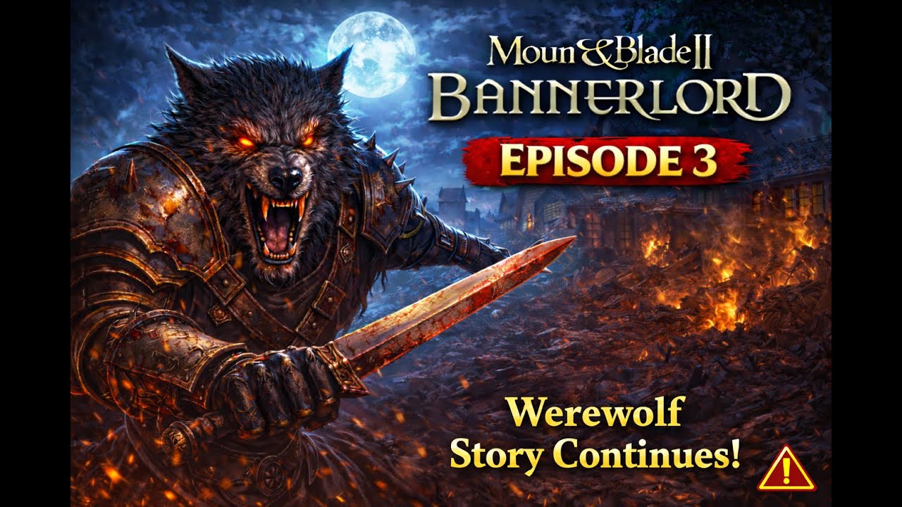 🐺 Playing as a Werewolf | Mount & Blade II: Bannerlord ~ S01E03 - YouTube