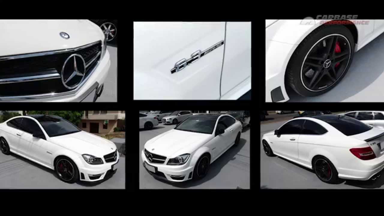 Mercedes C63 AMG 6.3 V8 / TurboPerformance / Carbase Performance - YouTube