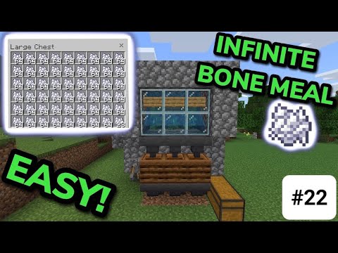 Minecraft bone meal farm episode 22 | 2025 - YouTube