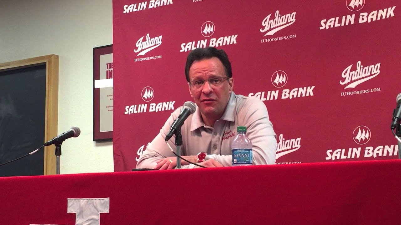 Tom Crean talks Indiana's NCAA Tournament - YouTube