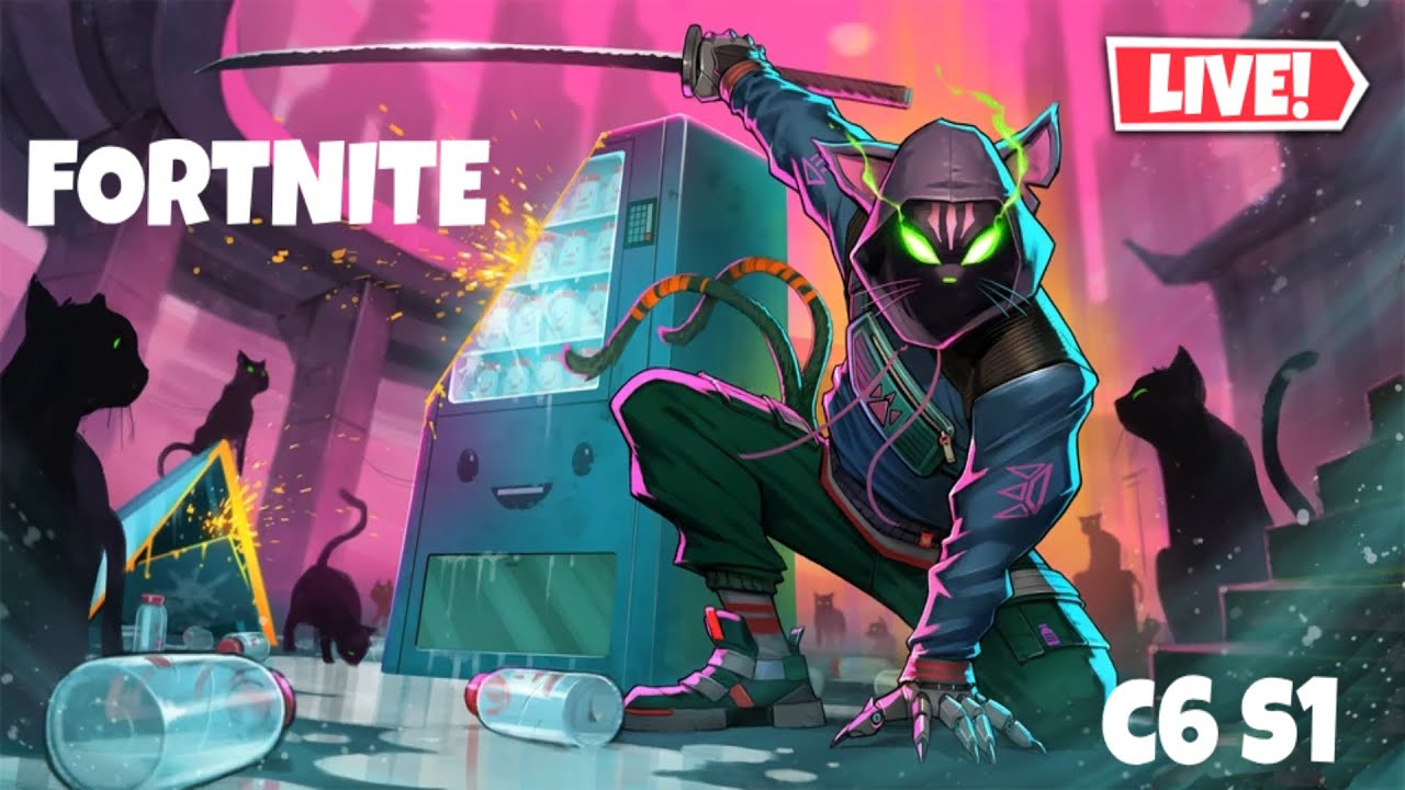 FORTNITE *C6 S1* GAMEPLAY 🔴 LIVE ! #fortnite #chapter6 #gameplay #live ...