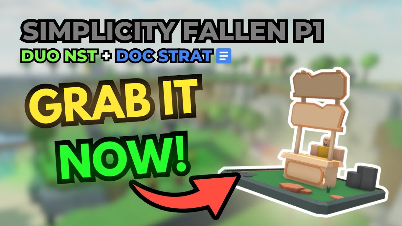 Fallen Simplicity || DUO NST FALLEN ON SIMPLICITY || Roblox Tower ...