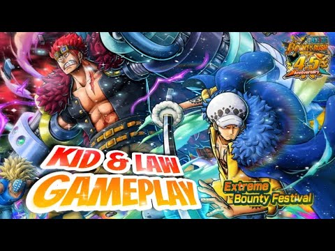 BEST RUNNER IN OPBR !!! 5 Stars EX KID & LAW Gameplay - YouTube