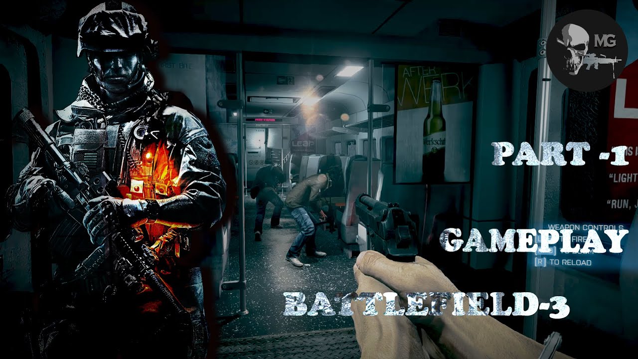 Battlefield 3 Walkthrough Part 1 Mission 1 Semper